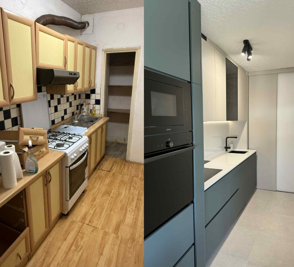 Daniela iz Slavonskog Broda divno je preuredila kuhinju od sedam kvadrata