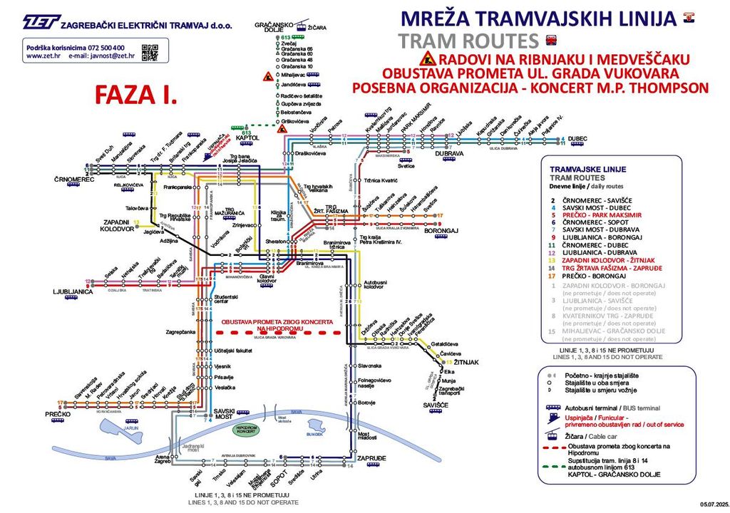 Objavljen detaljan plan: Ukida se tramvajski i autobusni promet, zatvara veliko okretište...