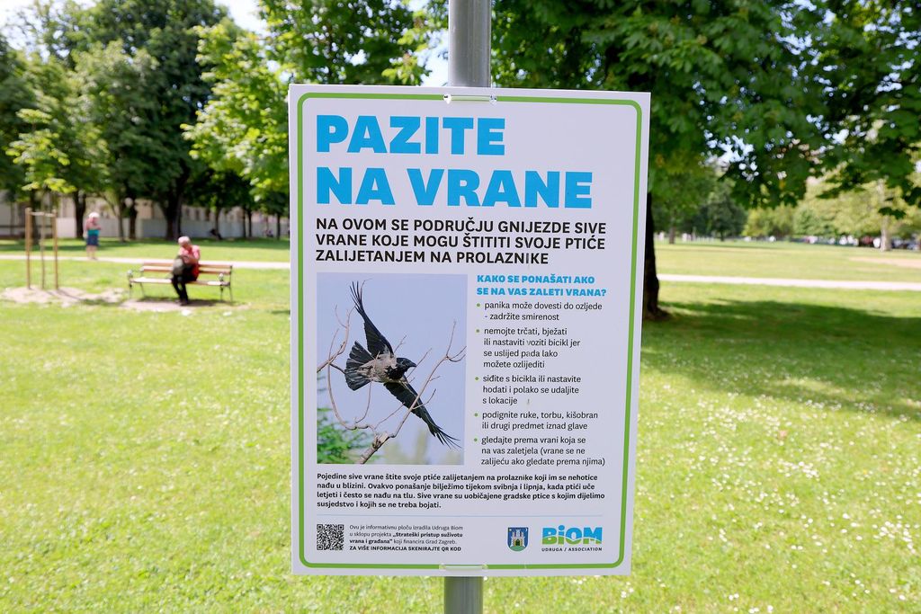 U Zagrebu postavljena upozorenja: Ako vas napadnu, ovo nikako nemojte raditi