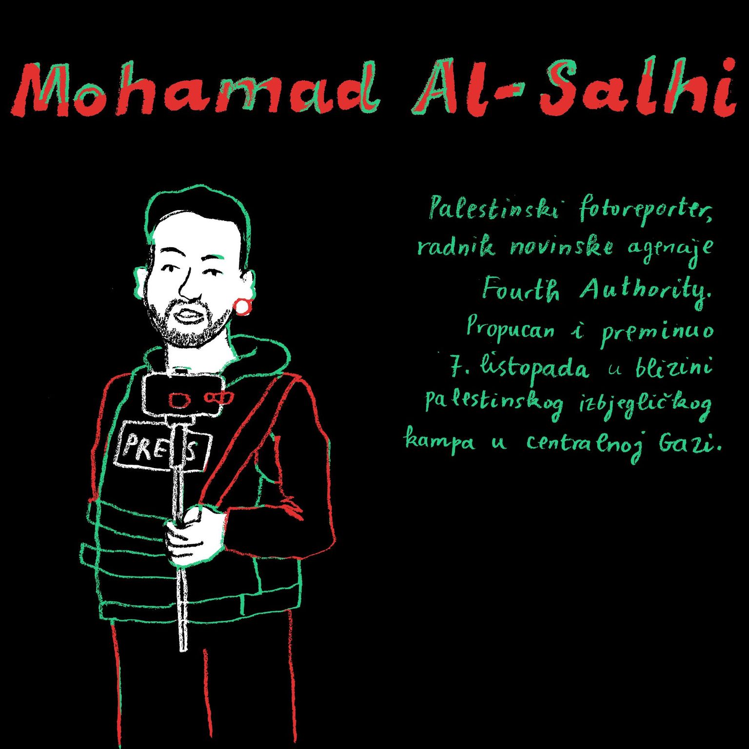 FOTO Najmanje 142 novinara i novinarki ubijeno u Gazi: SNH im odaje počast