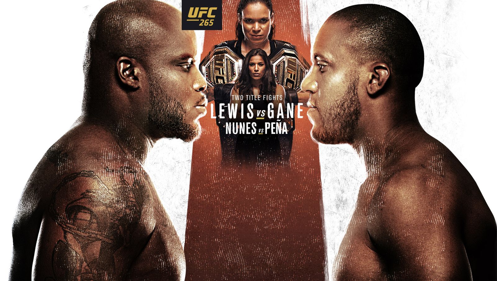 UFC 265 Lewis vs Gane