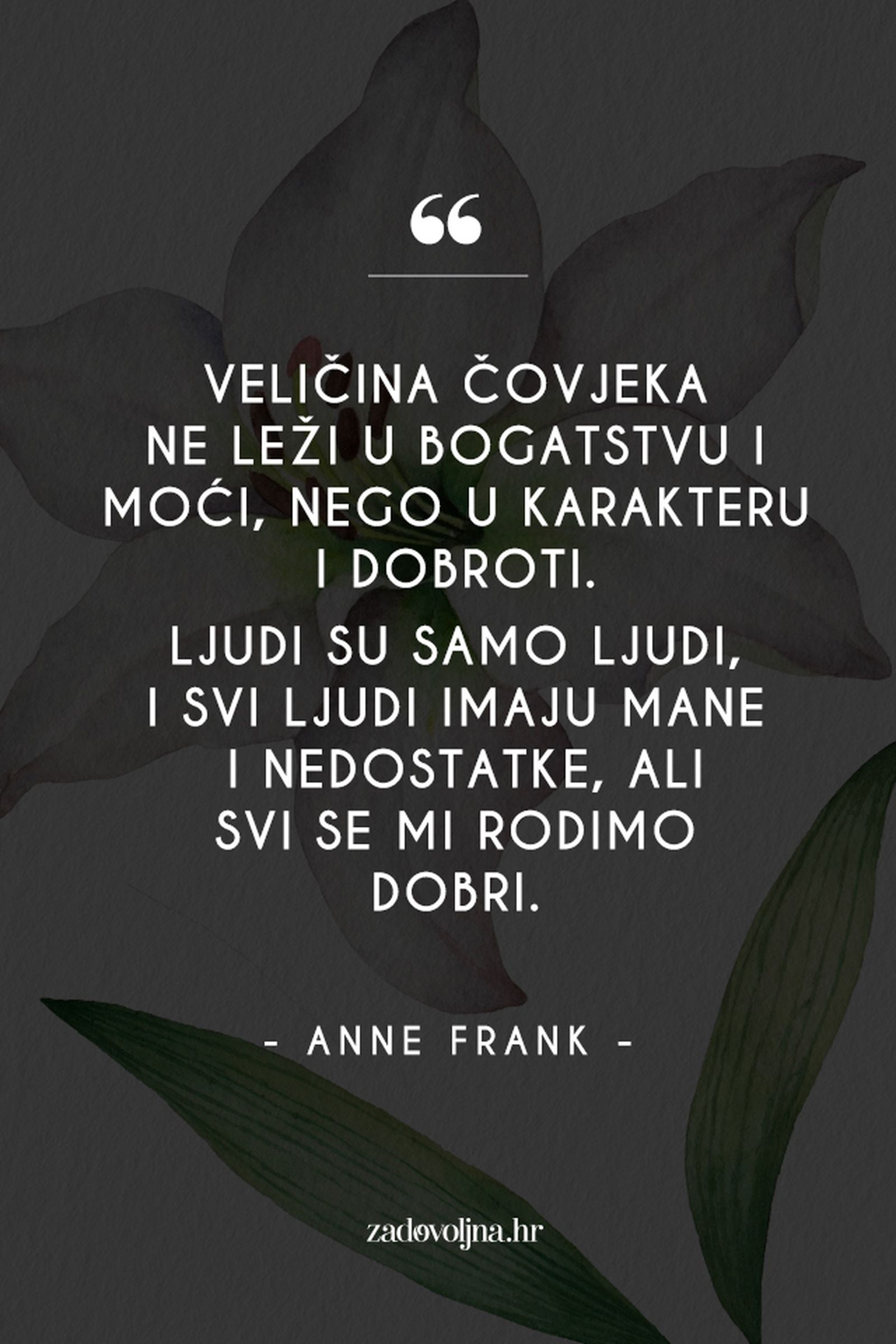 Za ljepše sutra: 18 citata Anne Frank koje moraju znati i naši praunuci