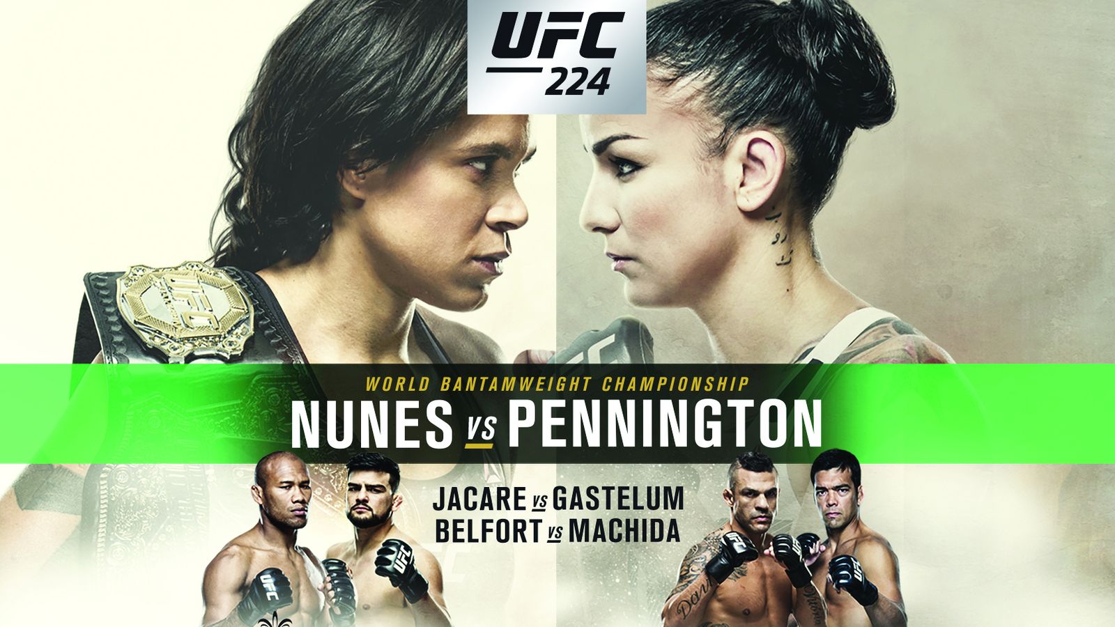 UFC 224, Rio de Janeiro (Brazil)