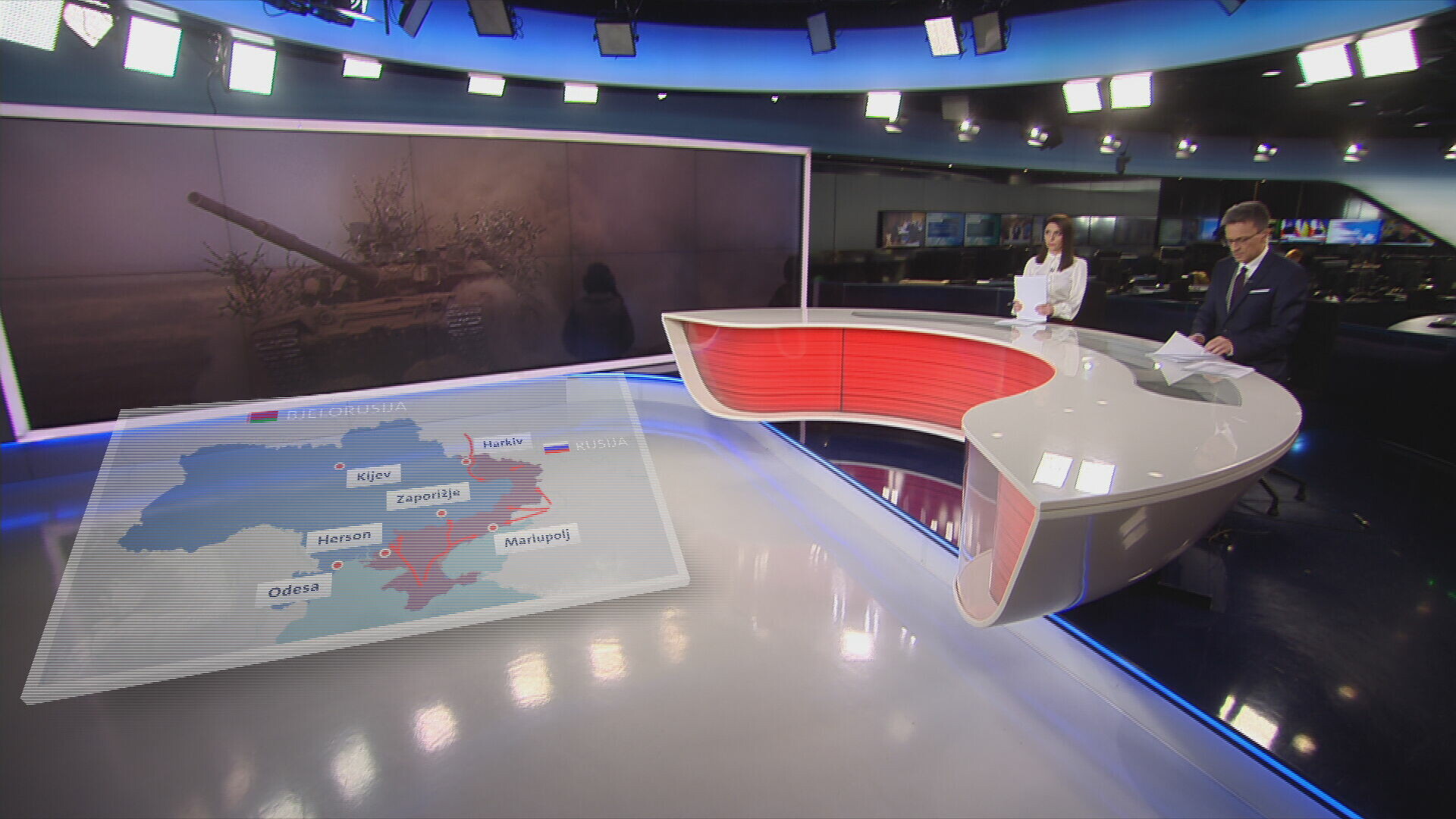 Karta stanja u Ukrajini