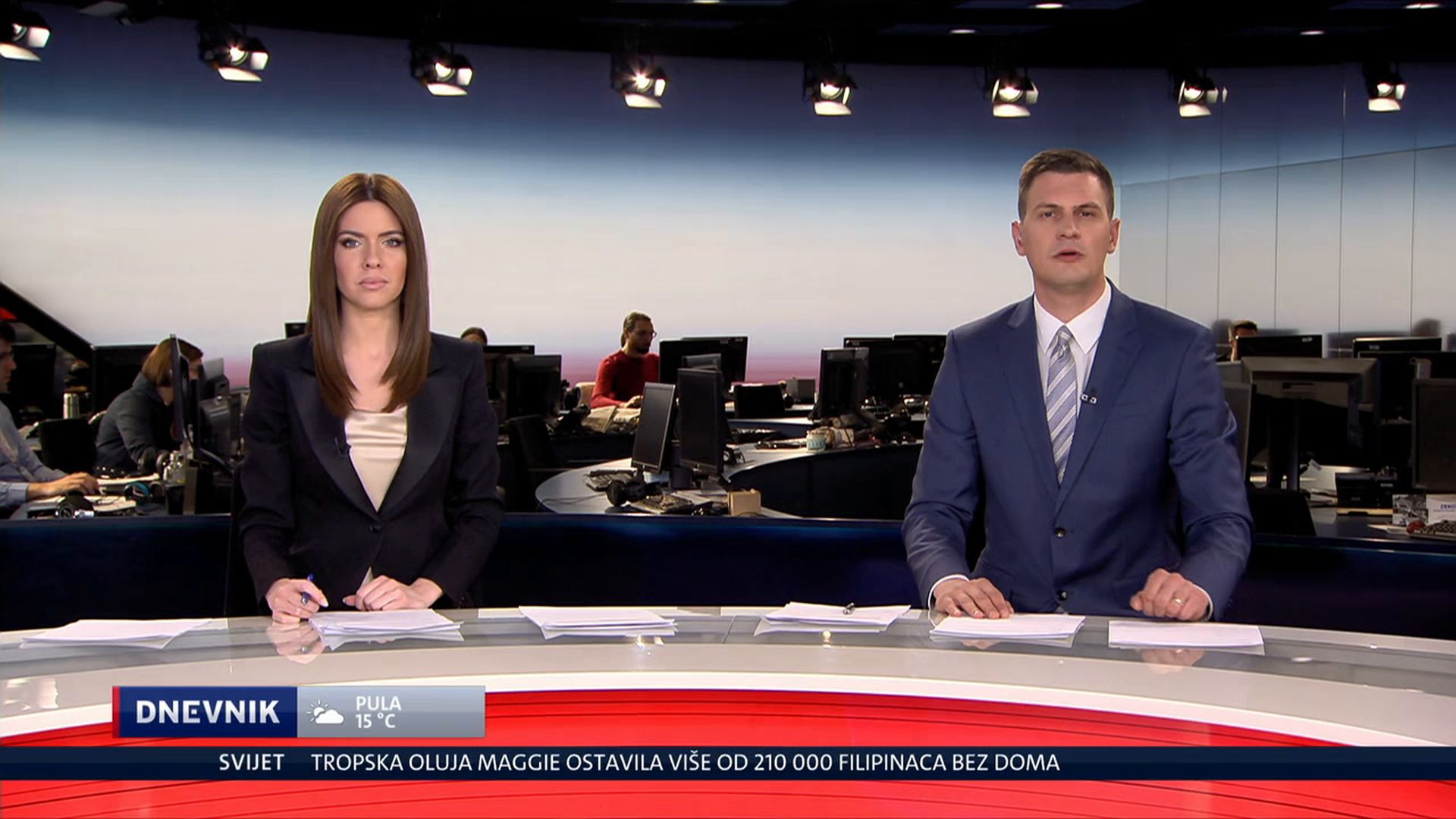 Nadbiskup Marin Barišić u Dnevniku Nove TV