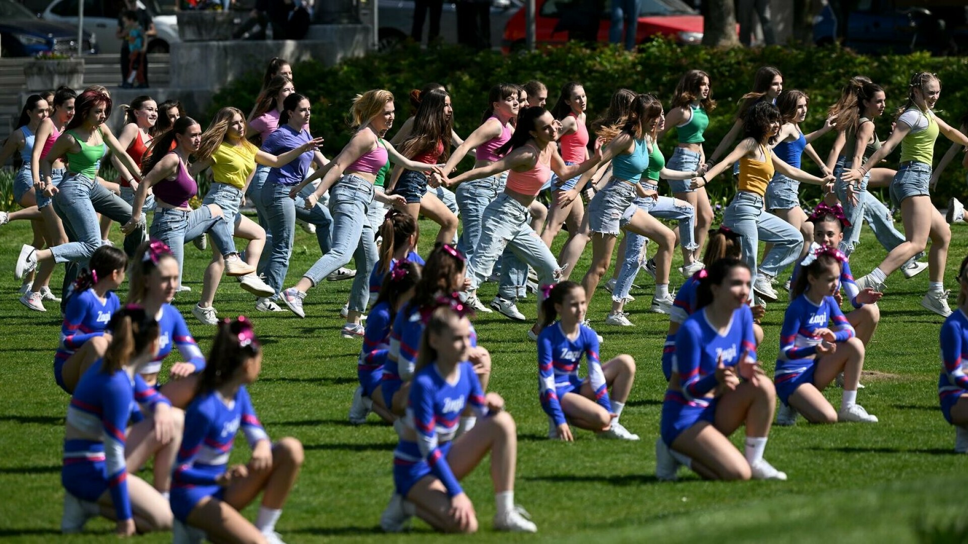 Pogledajte spektakularne prizore sa snimanja plesa "Rim Tim Tagi Dim" u ...