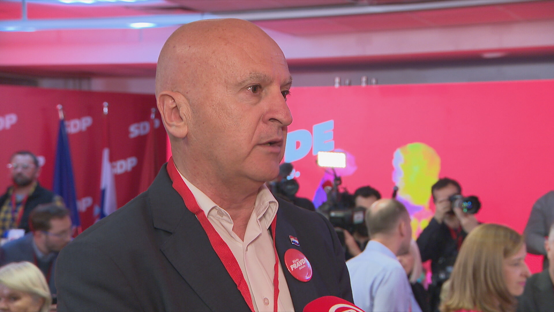 Barbara Štrbac o atmosferi u stožeru SDP-a