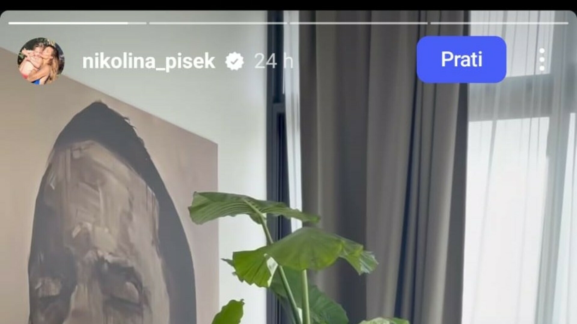 Nikolina Pišek pokazala luksuzan stan nakon renovacije, ogromni ukrasi ...