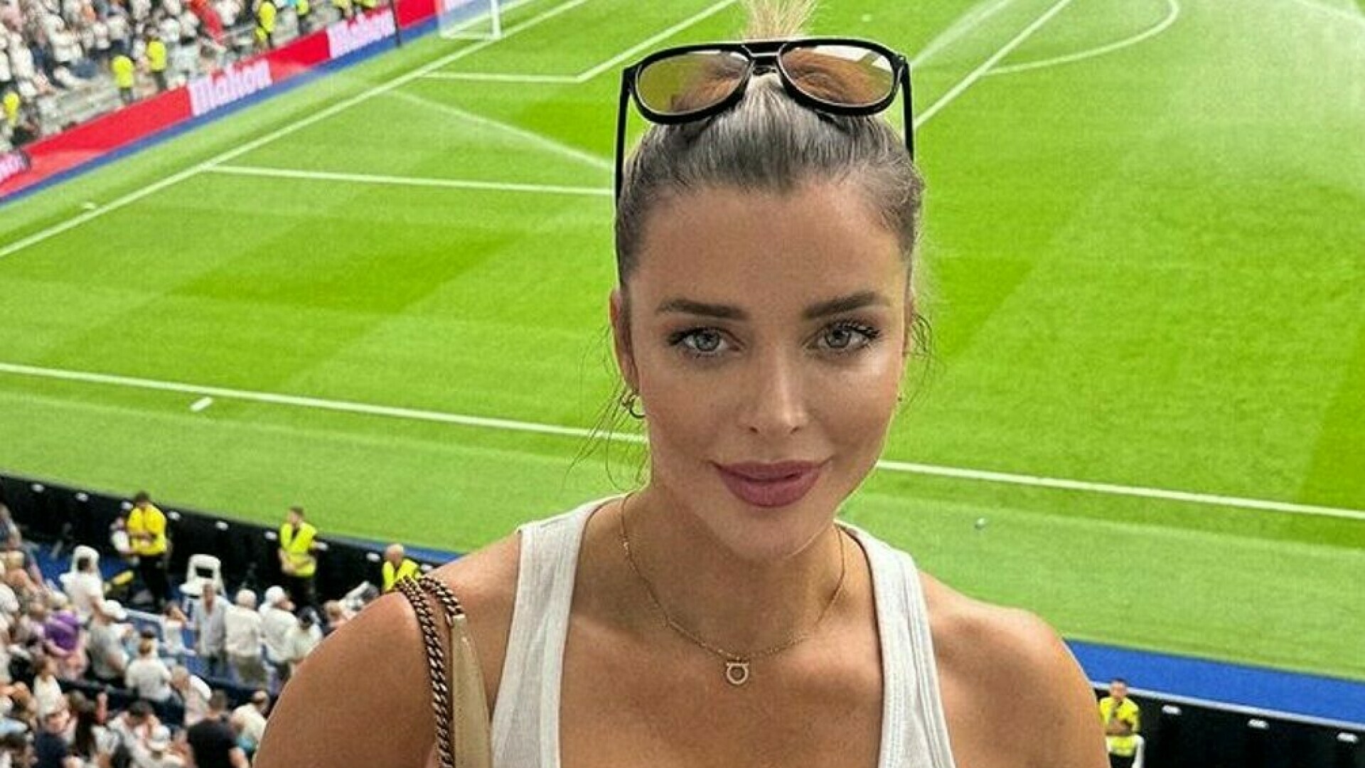 Fani Stipković bez grudnjaka bila je glavna atrakcija na tribinama, na ...