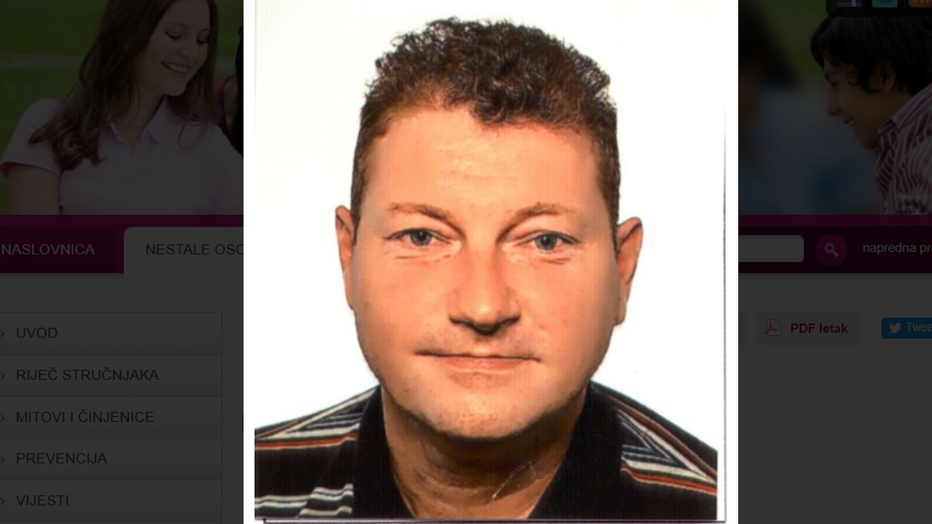 Glumac i imitator Denis Bašić više se ne vodi kao nestala osoba