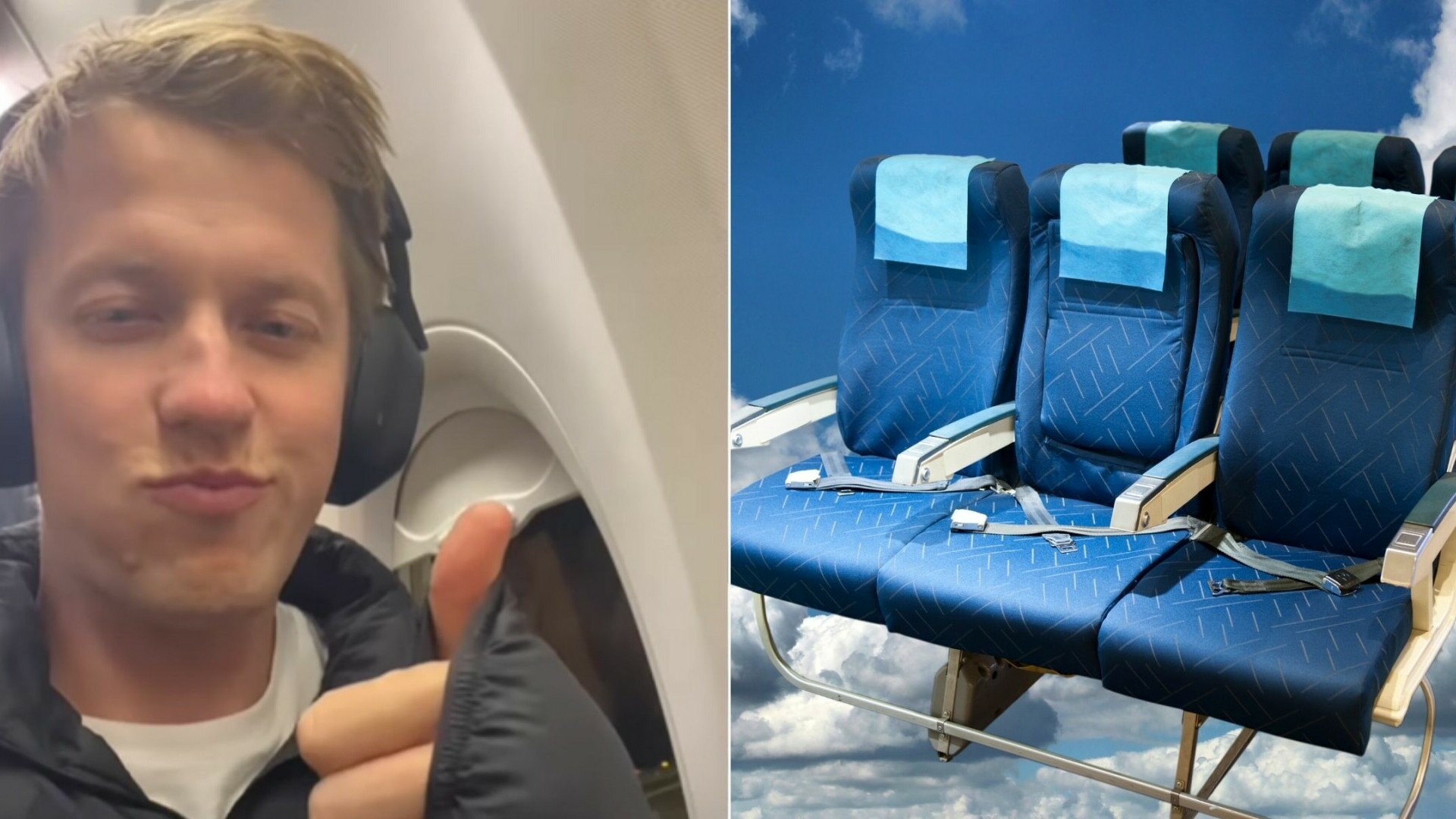 Pogledajte genijalan trik kako izbjeći srednje sjedalo aviona! I to bez ...