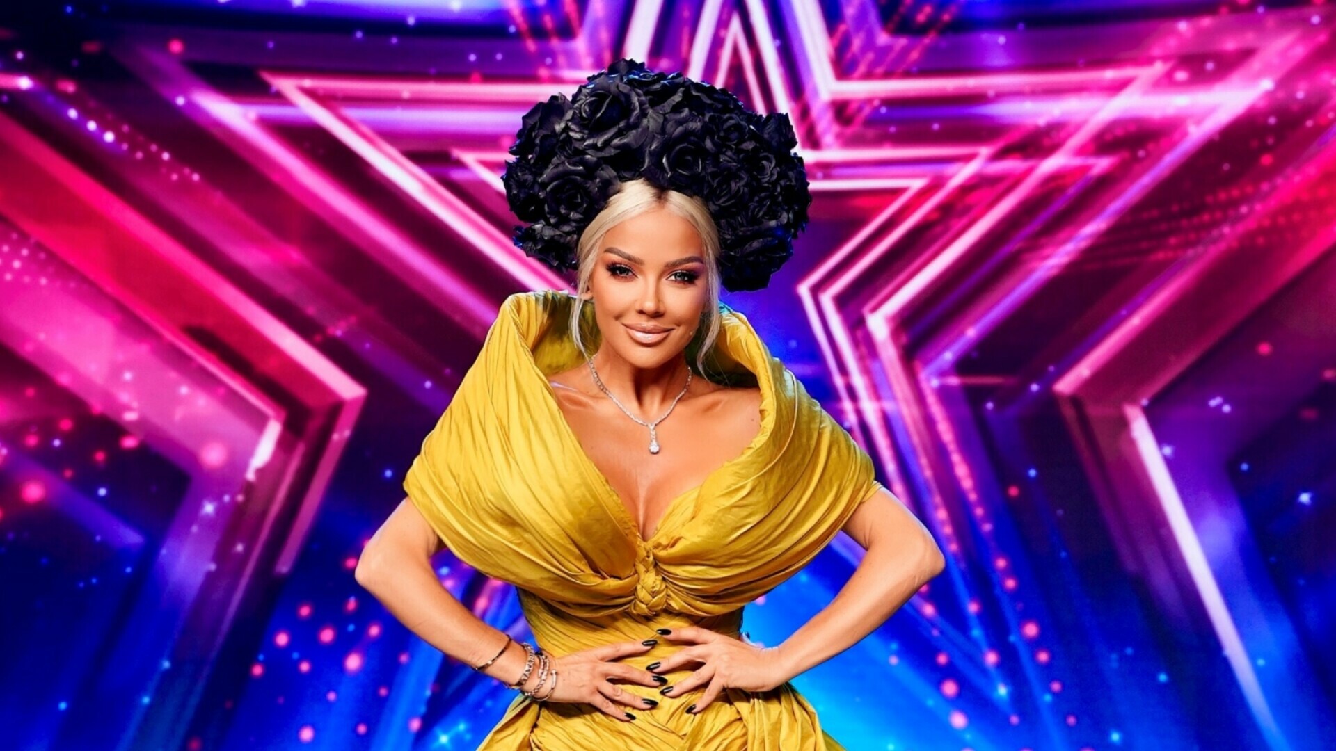 Haljina Maje Šuput ostala je u sjeni efektnih čizama i vijenca koji je ...