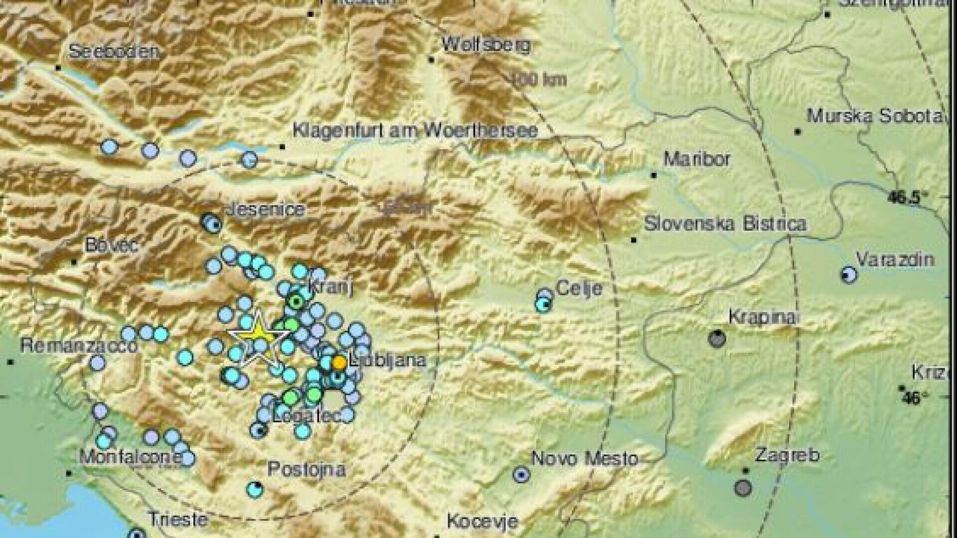 Potres u susjedstvu, osjetio se i u Hrvatskoj: "Zgrada se tresla"