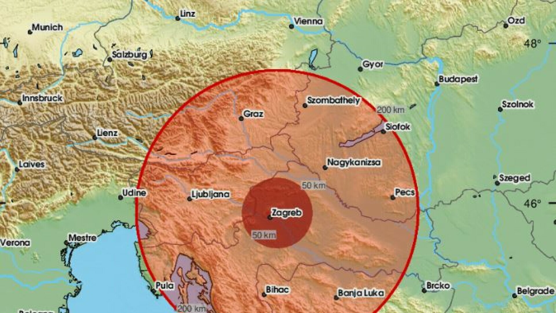 Slab potres pogodio Zagreb: "Tutnjava i zvuk kamenja, fino je zatreslo"