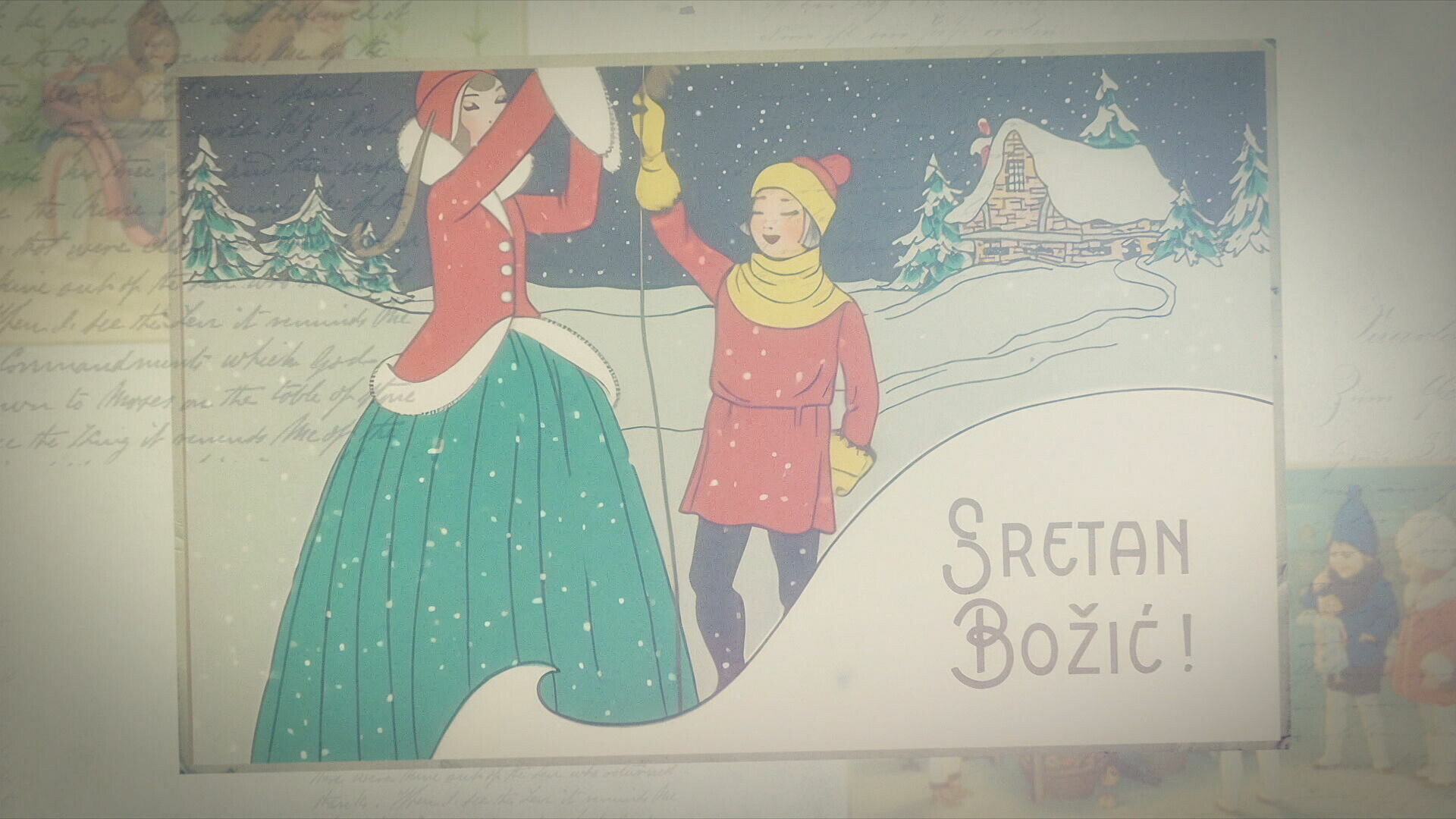 Stare božićne čestitke