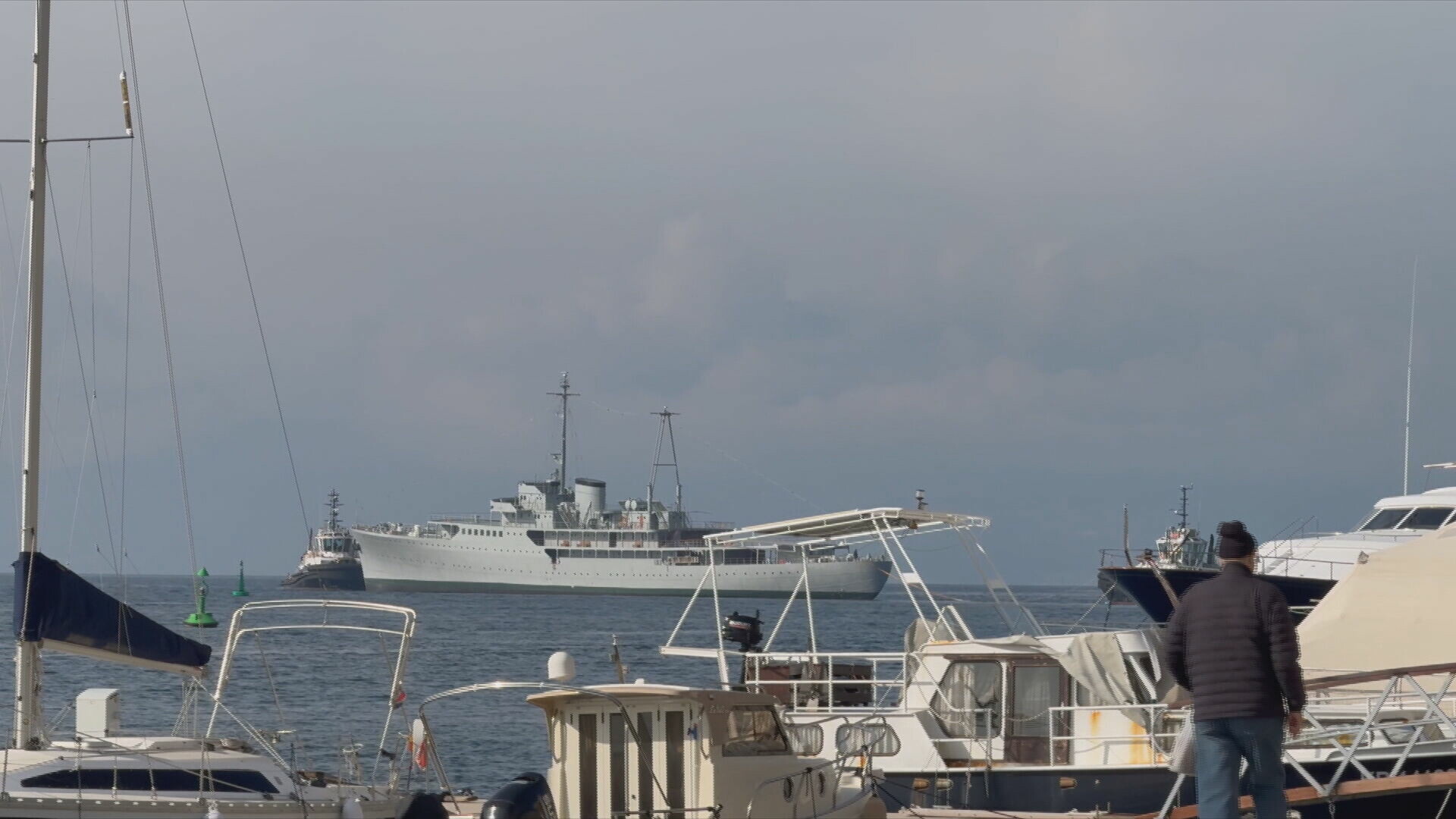 FOTOGALERIJA Povijesni brod Galeb vratio se u Rijeku: "Započeo je svoj ...