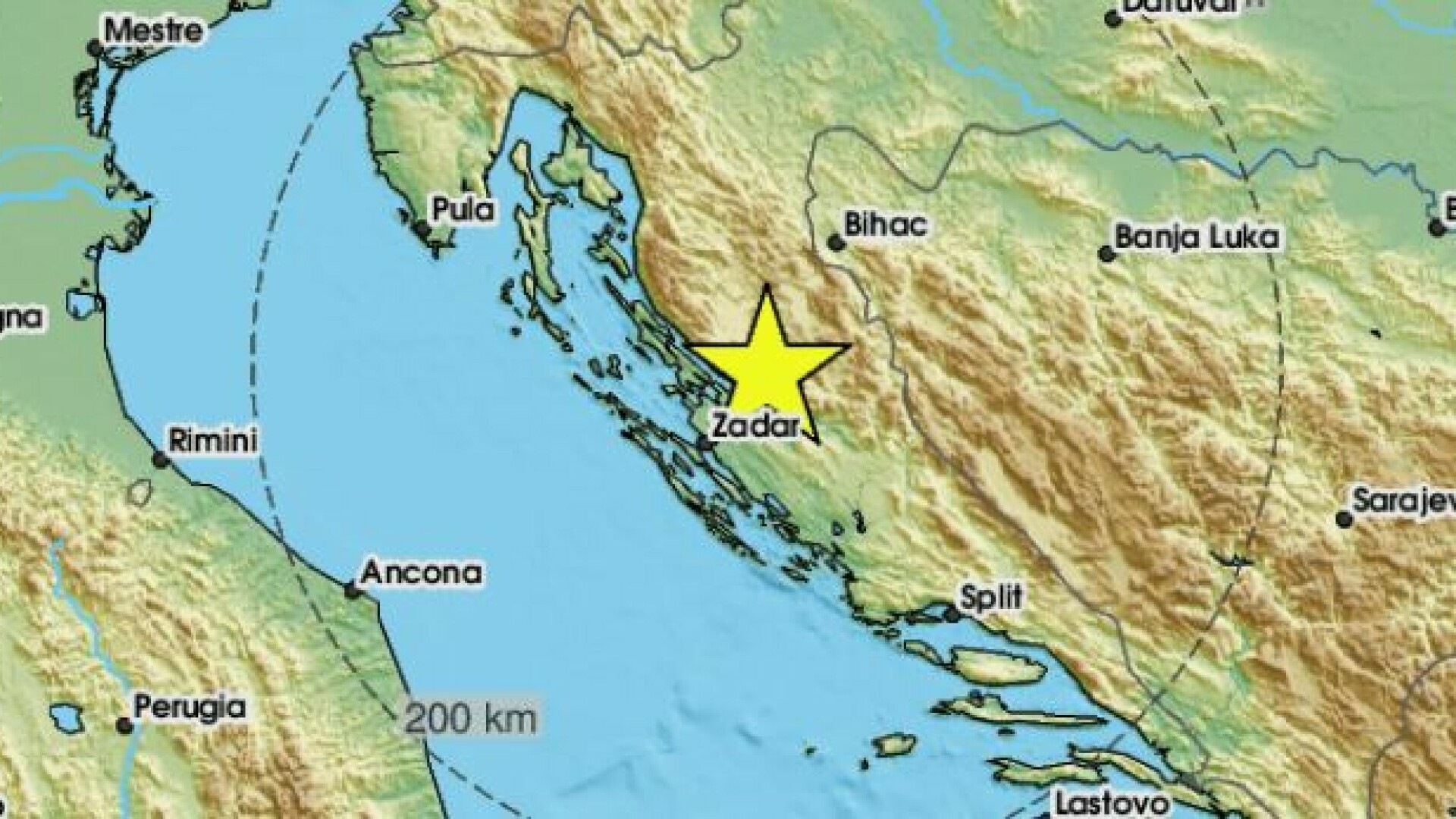 Snažan potres pogodio Dalmaciju: "Cijela kuća se tresla", "Dosta ljudi izašlo je na ulicu"