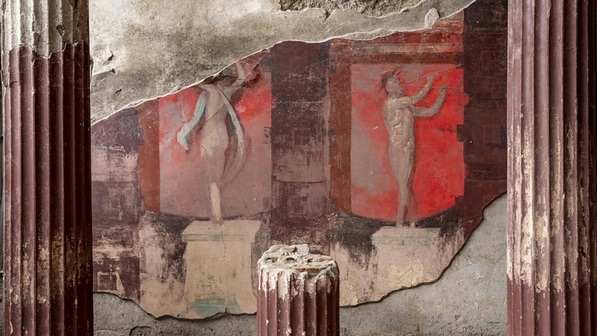 Rijetke freske iskopane u Pompejima bacaju svjetlo na drevne rituale