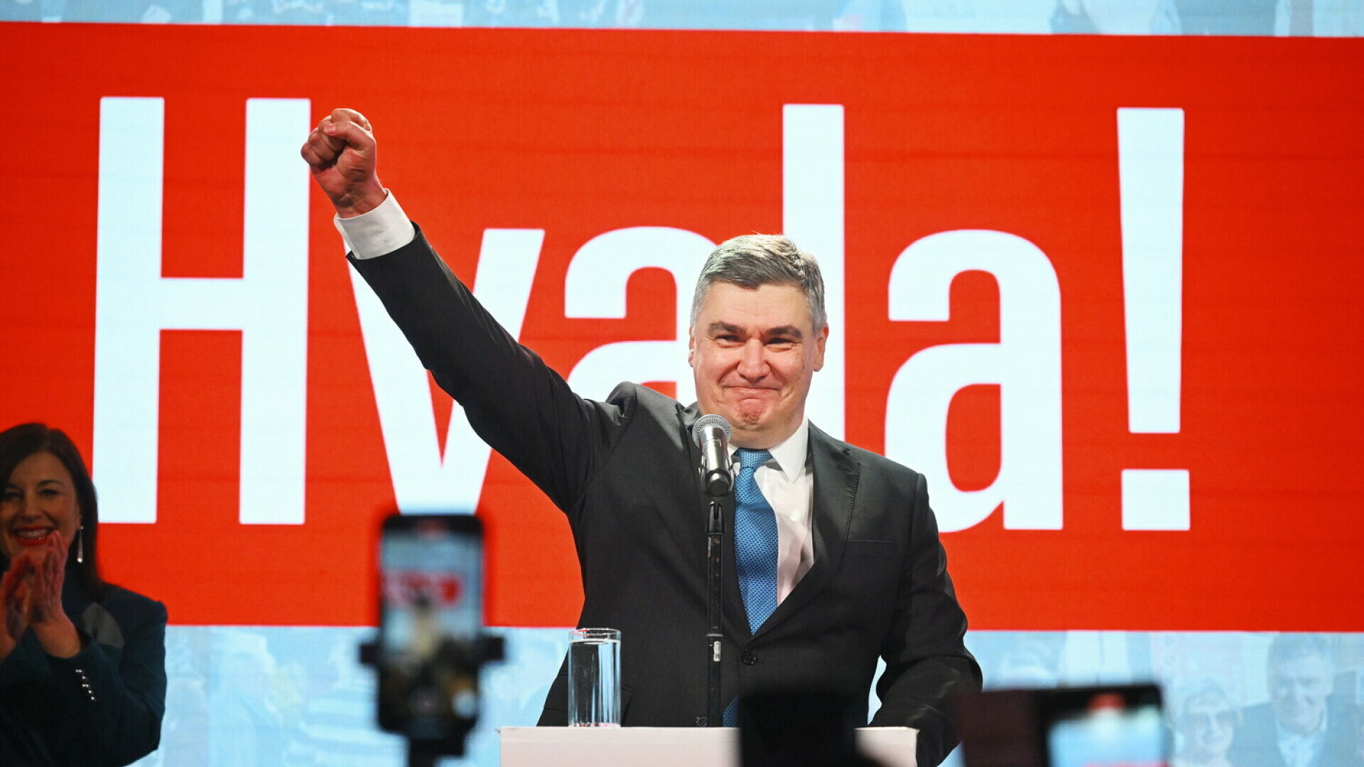 Milanović je pobjednički govor počeo i završio uz neočekivane pjesme ...