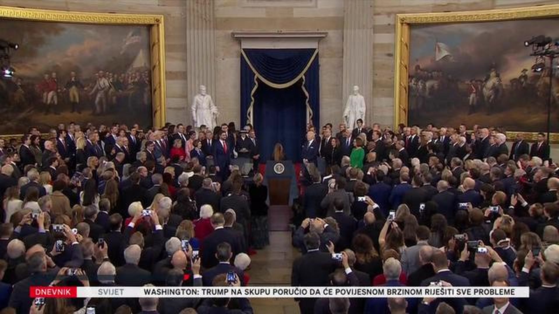 Dan inauguracije i reakcije