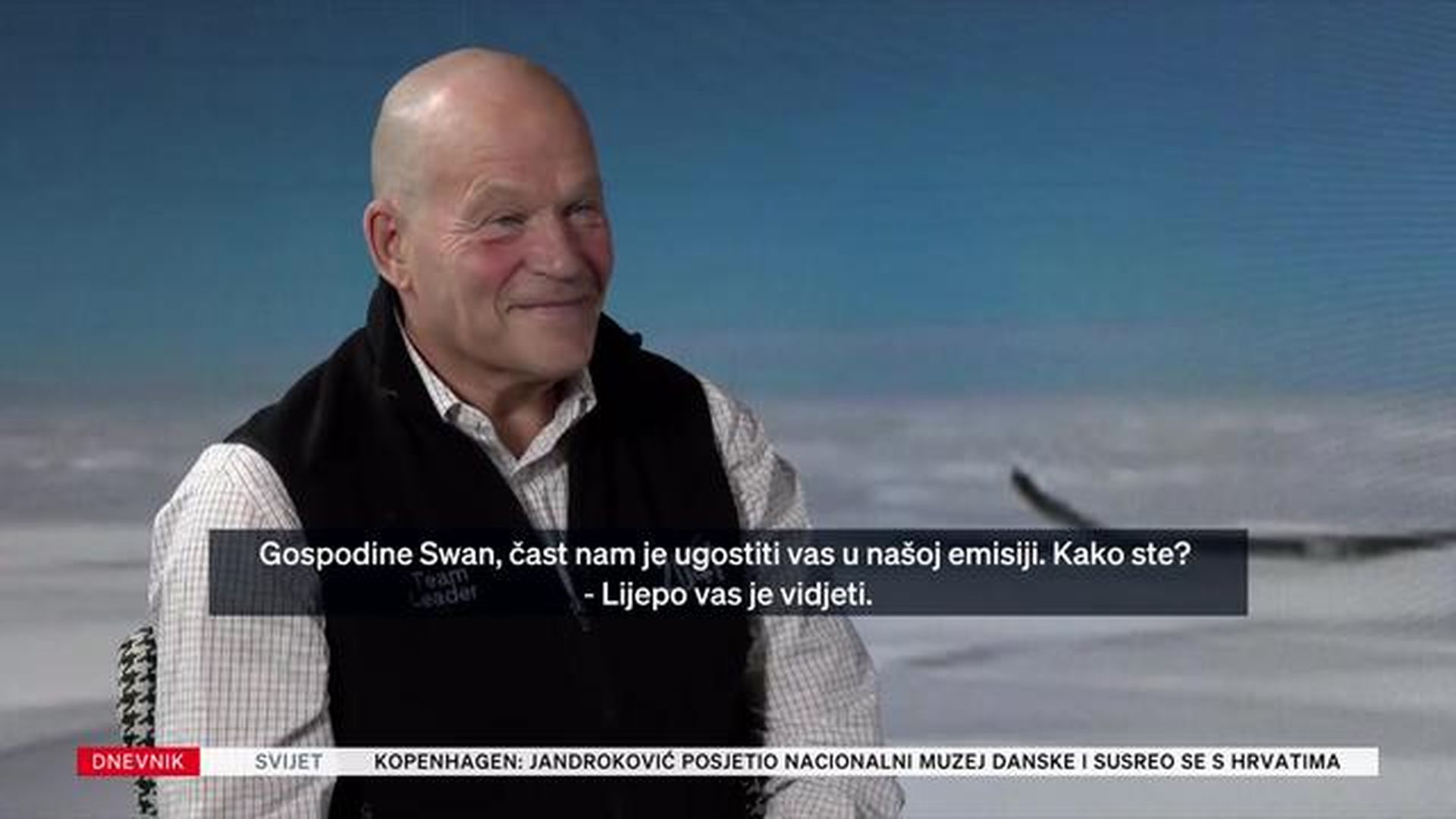 Robert Swan za Novu TV