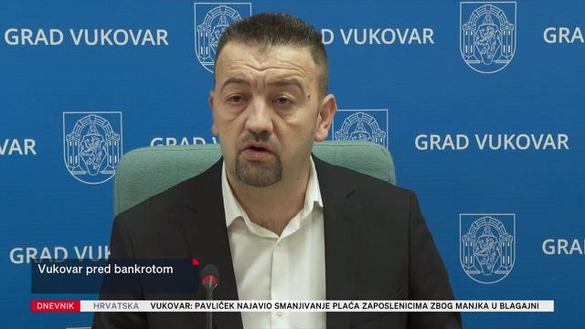 Vukovarski gradonačelnik Marijan Pavliček objavio kako je grad pred ...