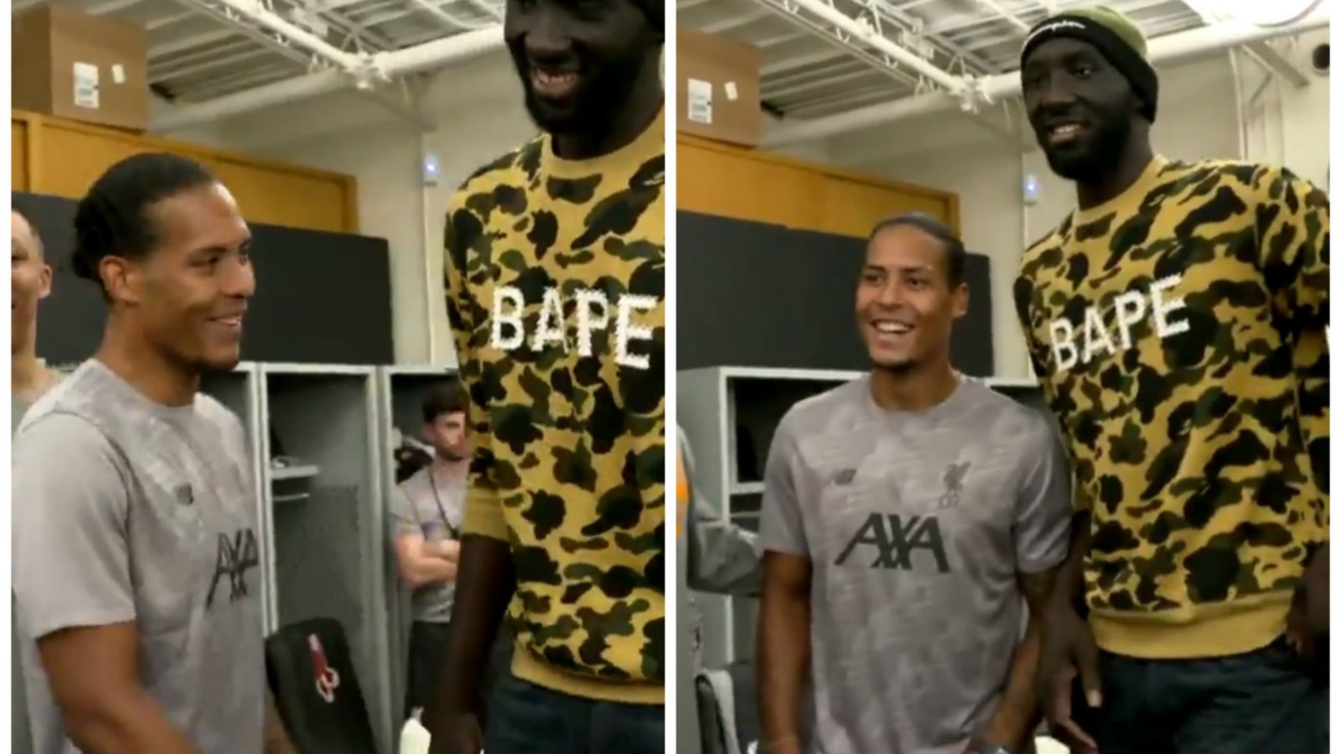 Van Dijk je div, ali pored nove NBA atrakcije izgleda kao patuljak ...