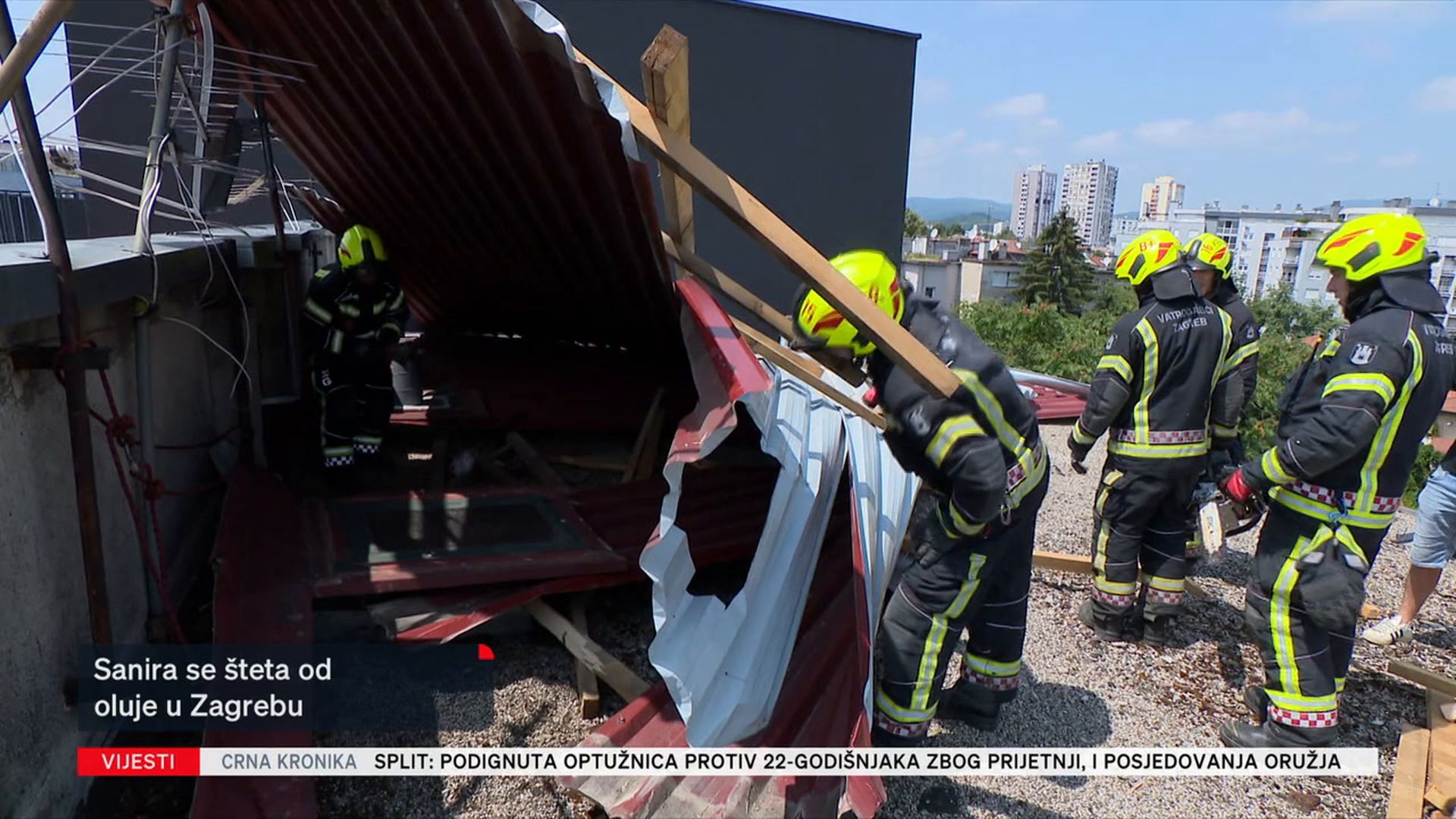 Sanacija štete u Zagrebu