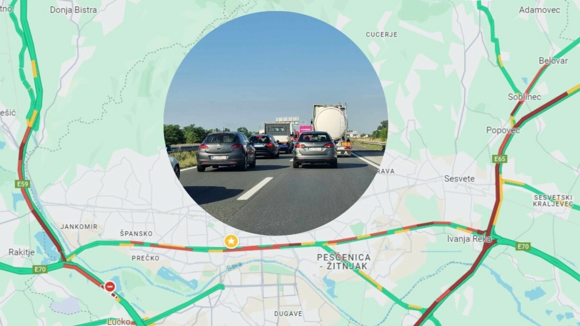 Totalni kaos na prilazima Zagrebu: Kilometarske kolone zbog nesreća, na ovom dijelu je najgore