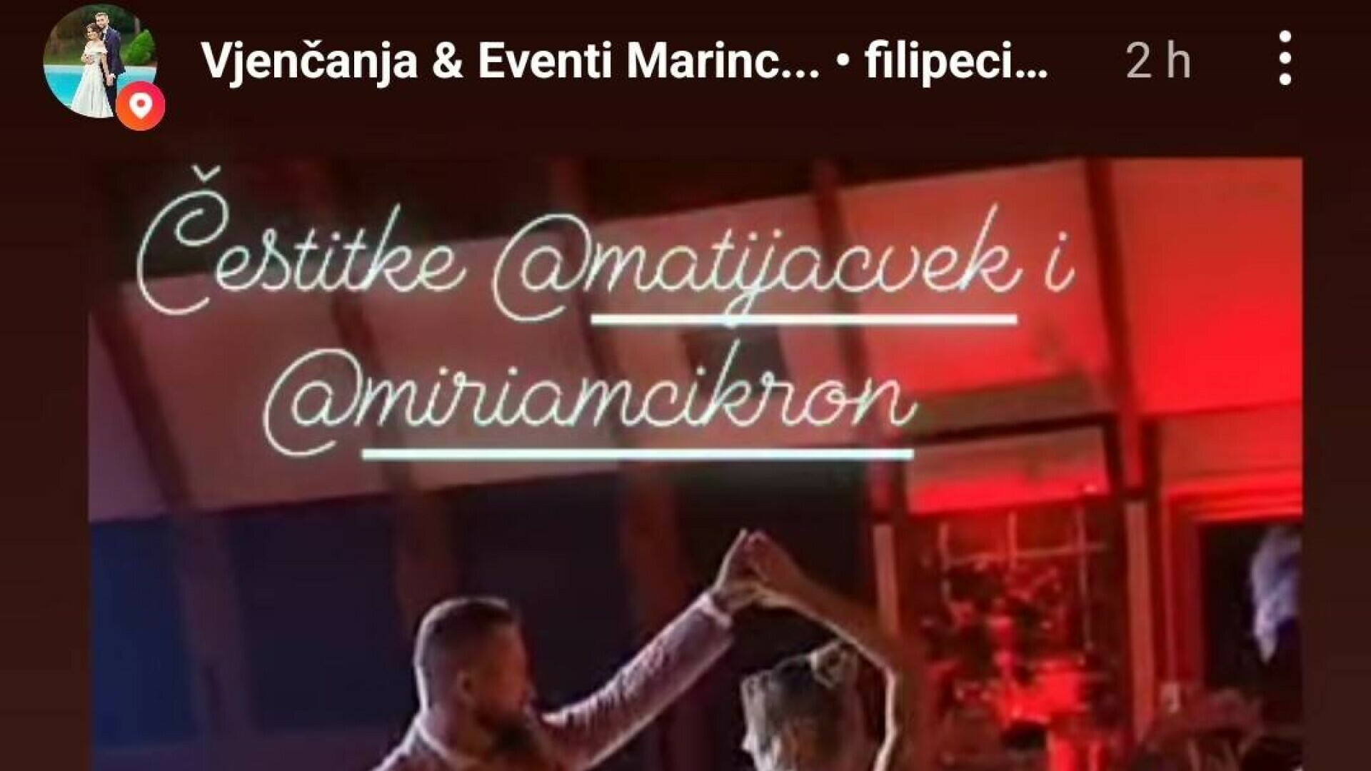 Pogledajte prizore prvog plesa Matije Cveka i njegove Miriam, par je zaplesao na stari ...