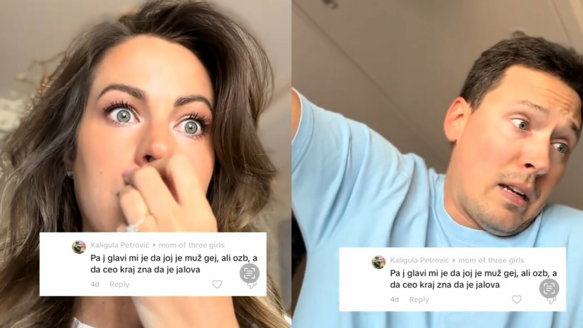 "Muž je gej, a ona jalova": Srpska voditeljica odgovorila na ružni ...