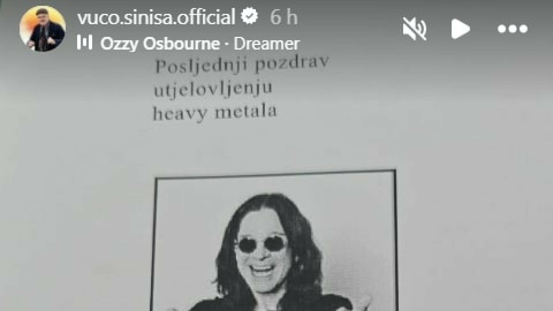 Siniša Vuco osmrtnicom se oprostio od glazbenog velikana: "Bio si prvi i najbolji"