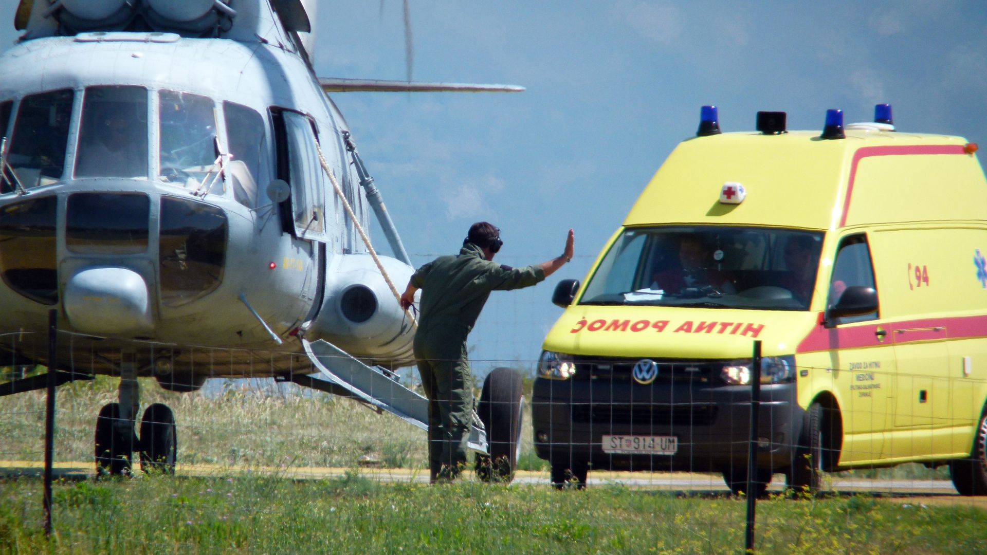 U helikopteru HRZ-a rođena djevojčica: U helikopteru HRZ-a rođena djevojčica: