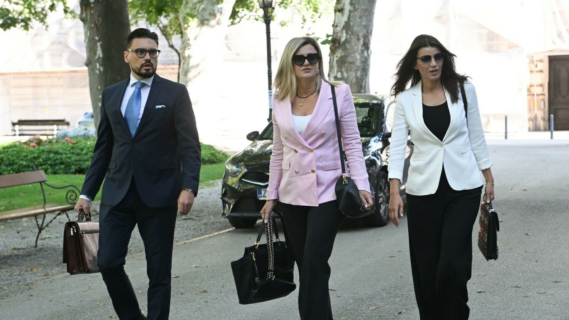 Josipa Rimac prvi put u javnosti nakon udaje za bivšeg agenta SOA-e, osmijeh s lica nije skidala ...