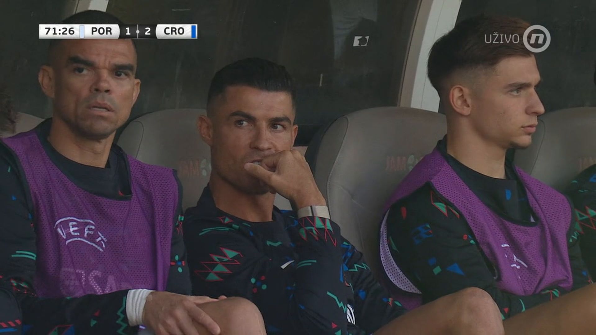 Cristiano Ronaldo grizao nokte protiv Hrvatske