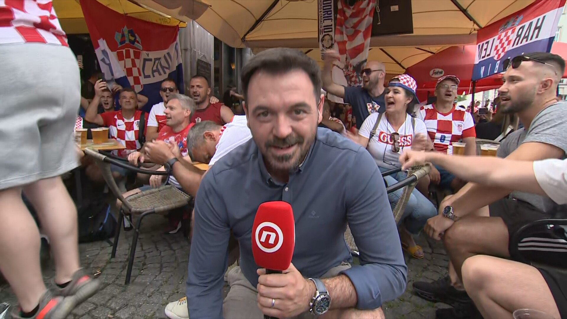 VIDEO Ludilo već zavladalo Leipzigom, Nijemci ostali u čudu: "Što je ovo, Hrvatska je već ...