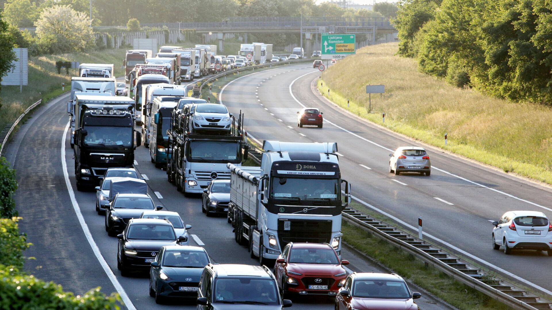 Prometna nesreća na A1, kilometarska kolona: Zatvoren dio važne ceste u Dalmaciji