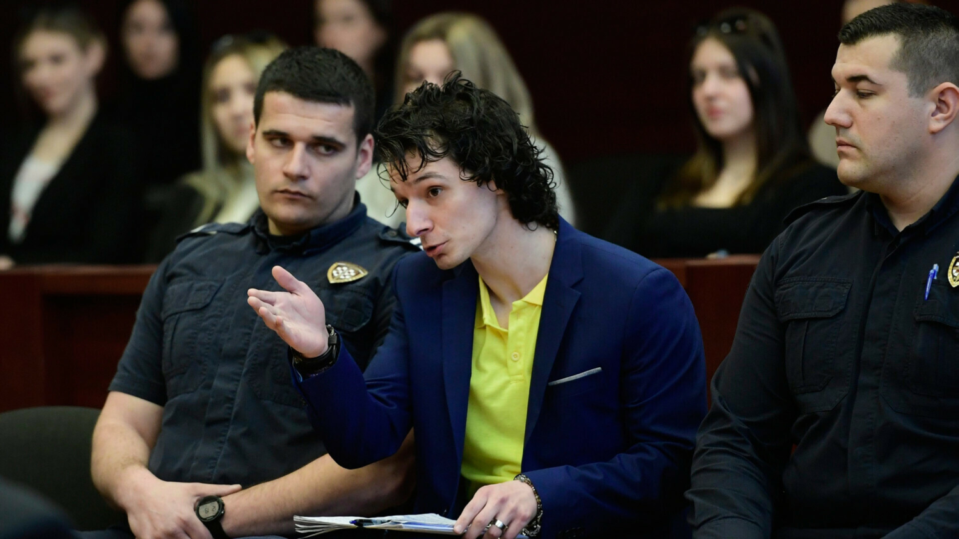 FOTO Novi show Filipa Zavadlava na sudu: "Pa ja ne znam pričati ...