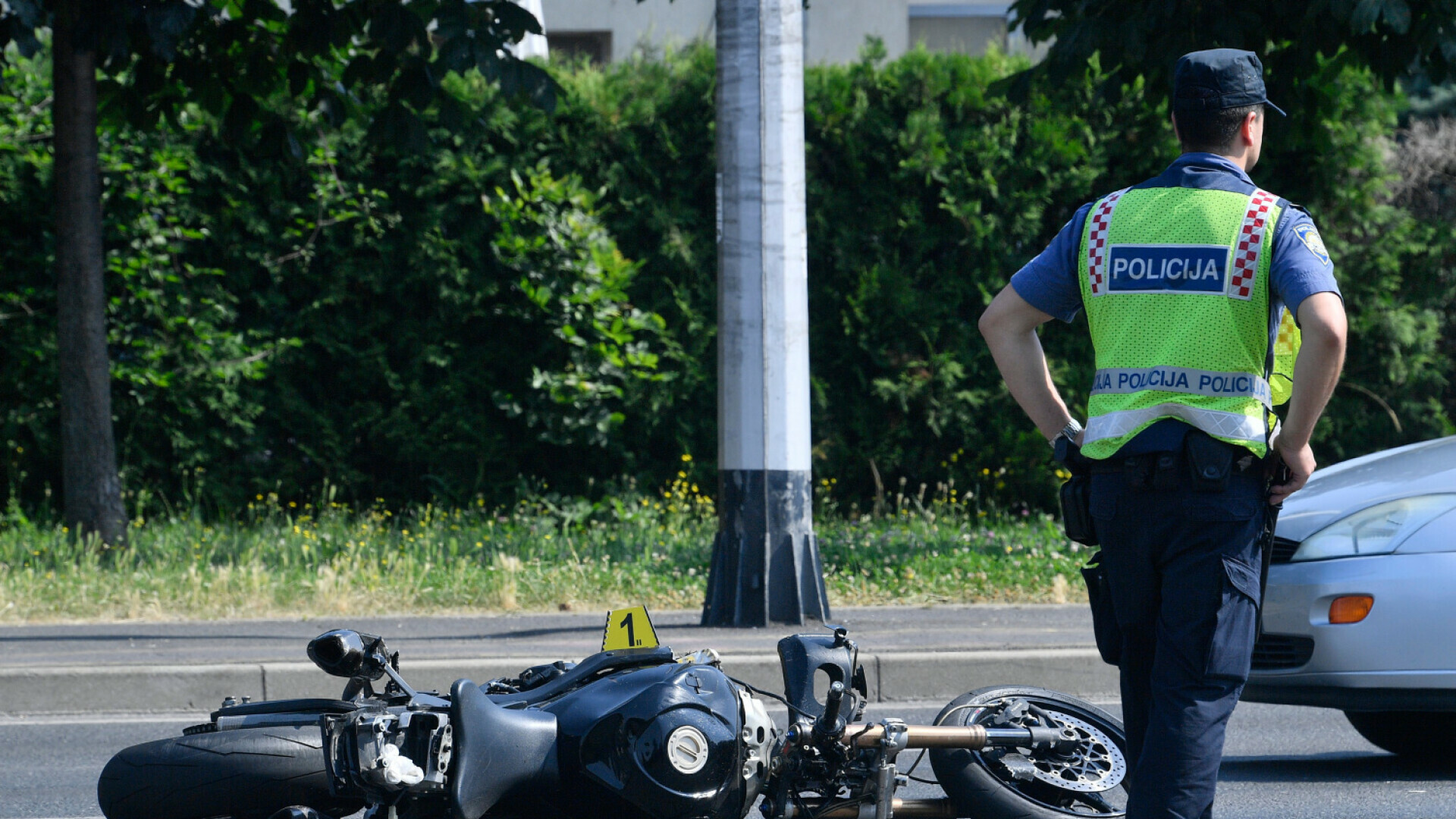 Teška prometna nesreća: Poginuo motociklist iz Srbije