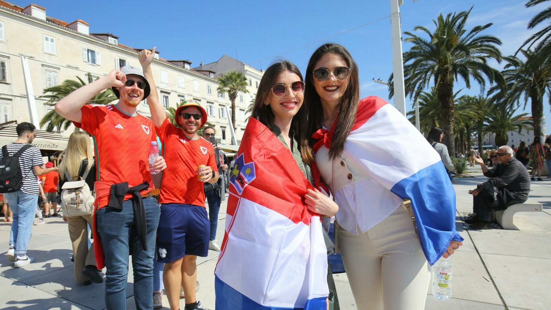 VIDEO Navijači preplavili Split: Bili smo na rivi, pogledajte kako je bilo