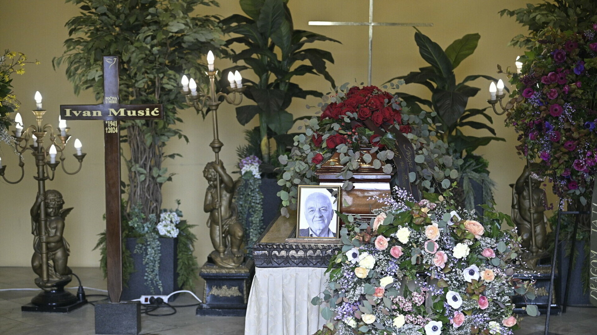 Pokopan je Ivan Musić, otac prve dame Sanje Musić Milanović