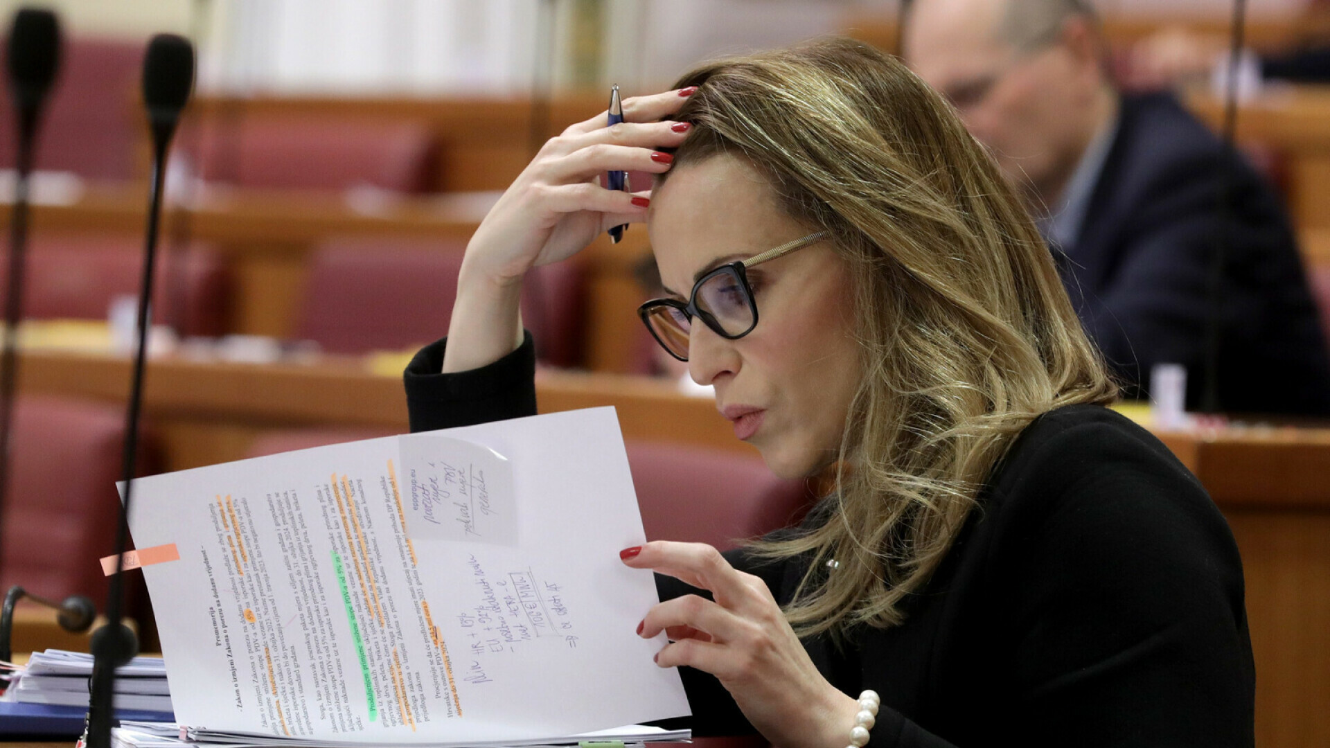 Naša saborska zastupnica privukla pozornost onim što je nosila u ruci ...