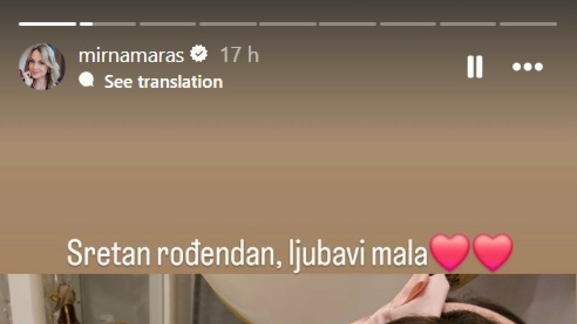 Naša televizijska voditeljica pokazala je kako izgleda njena kći ...