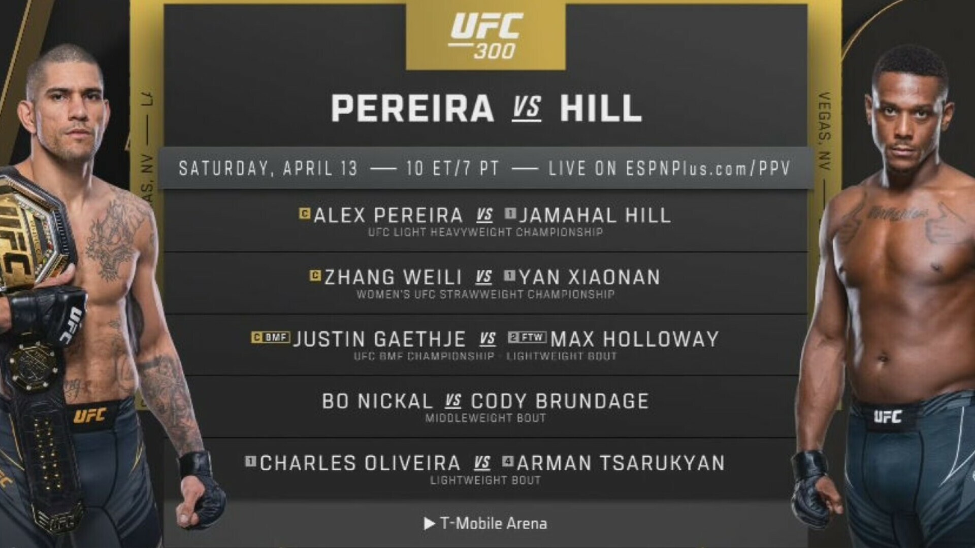 VIDEO Spektakularno najavljena velika UFC 300 priredba: Fanovi ...