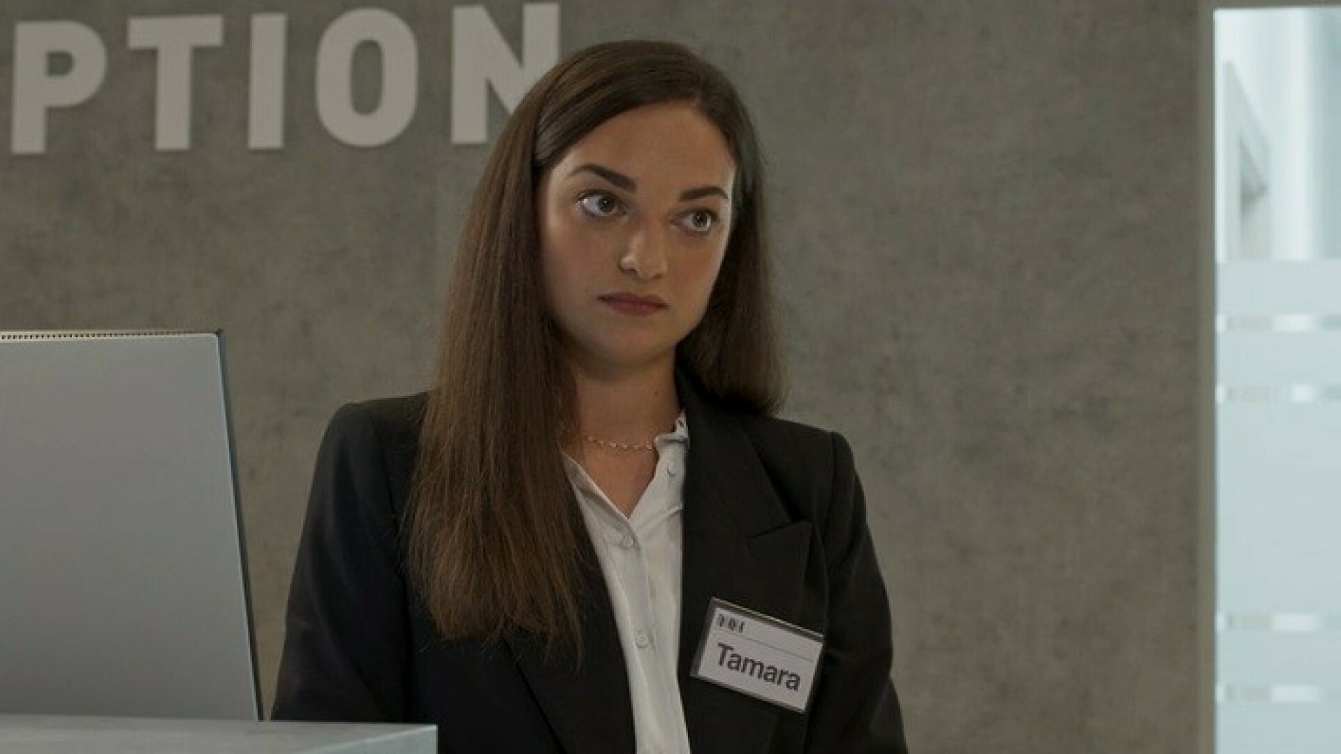 Glumica Ružica Maurus u 'Kumovima' kao recepcionarka Tamara „U nekoliko ...