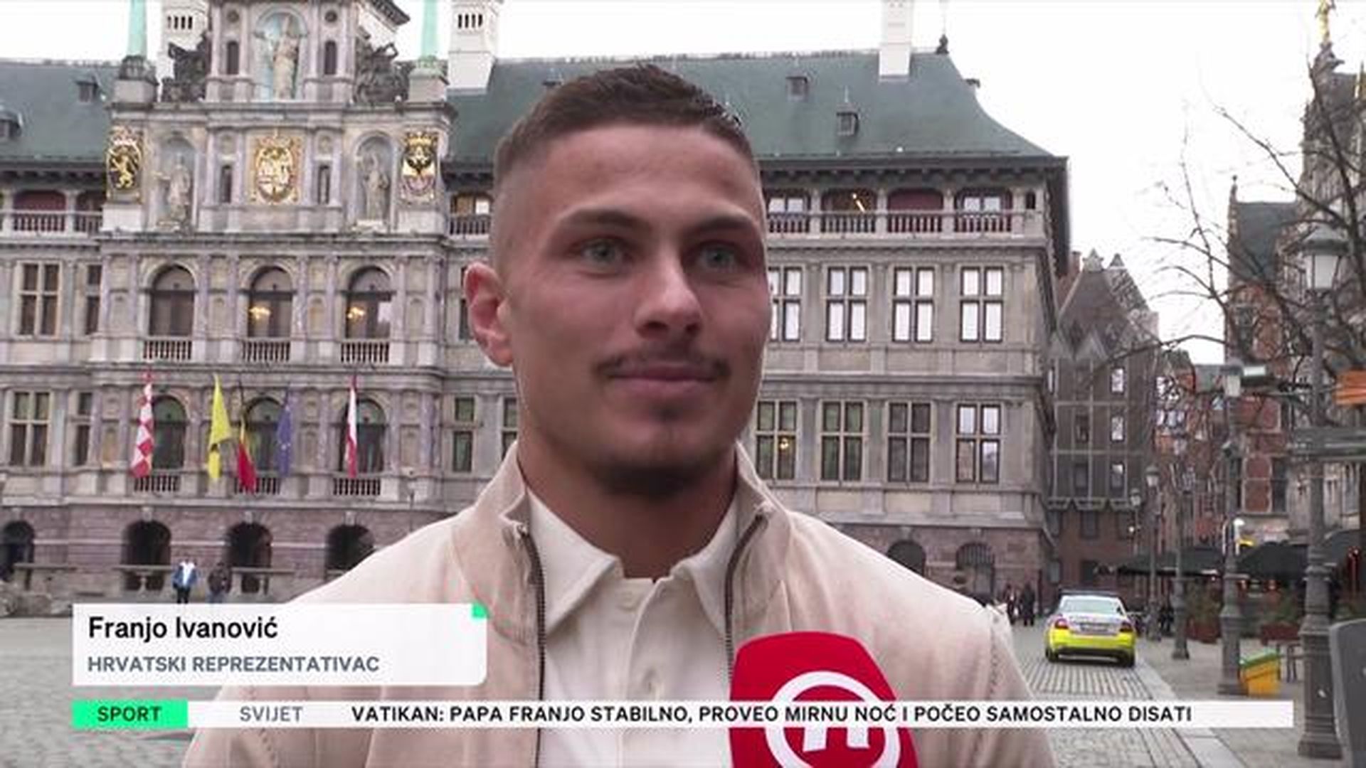 Aljoša Vojnović, Toni Fruk, Franjo Ivanović i Ante Budimir pred ...