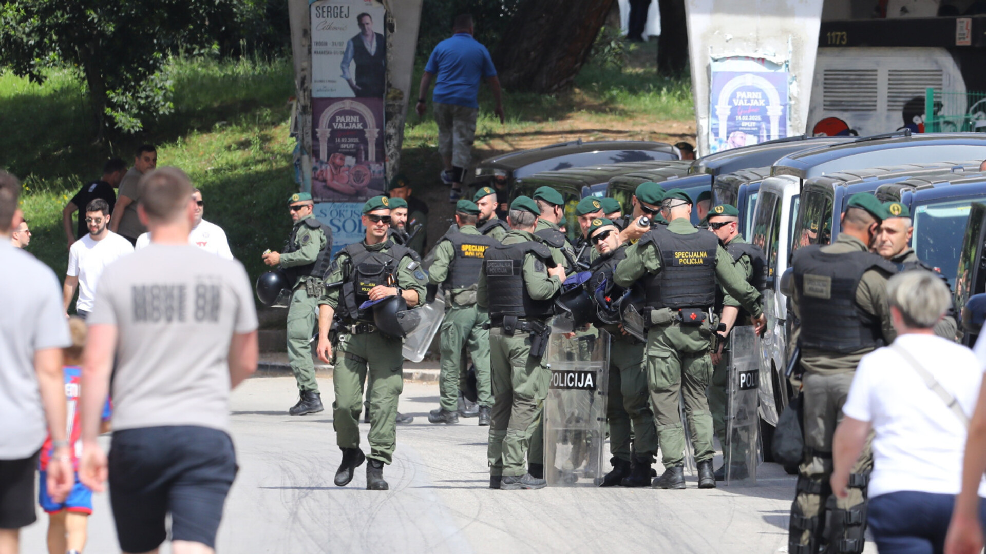 Velika utakmica u Splitu: 1800 Bad Blue Boysa u gradu, Poljud je krcat