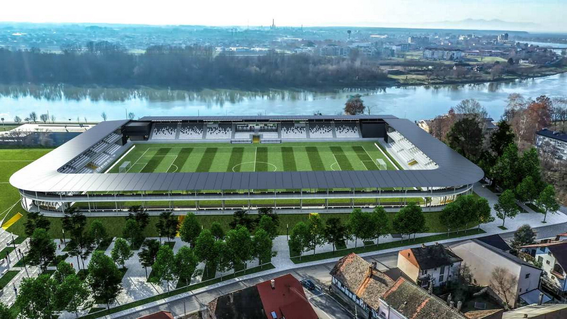 U jednom od najvećih hrvatskih gradova niče novi stadion: Pogledajte ...