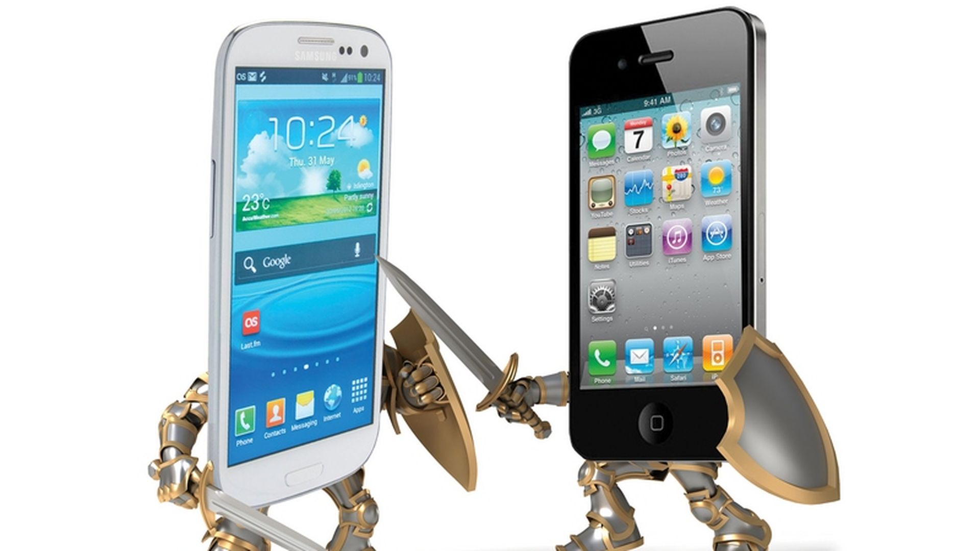 Samsung je kršio Appleove patente, Apple Samsungove, saga se nastavlja