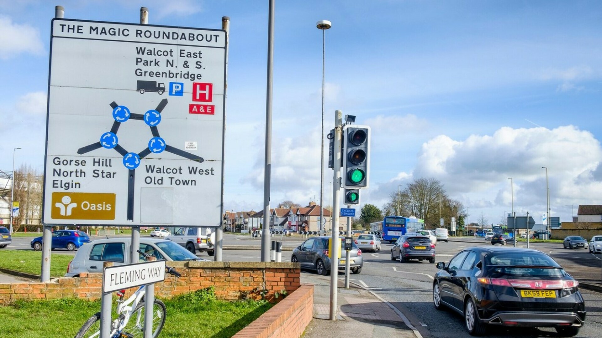 Magic Roundabout u Wiltshireu
